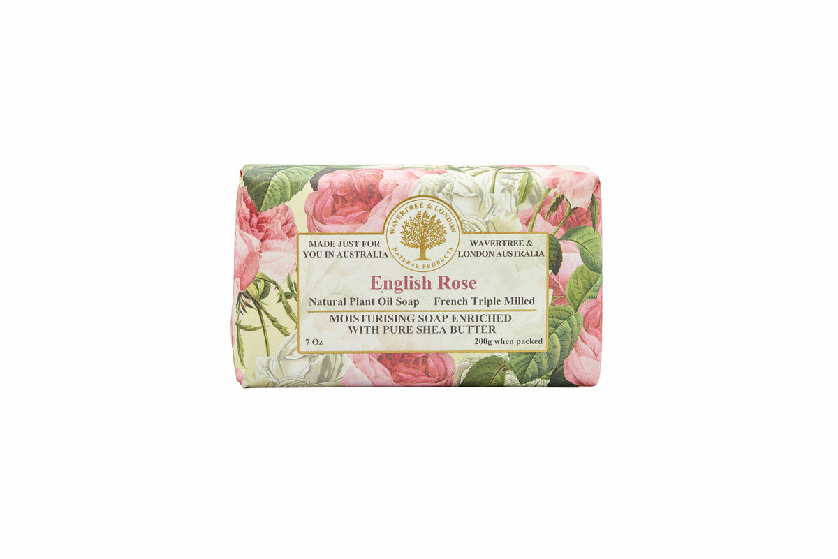 Wavertree & London English Rose Soap 200g – Mount's Pharmacy